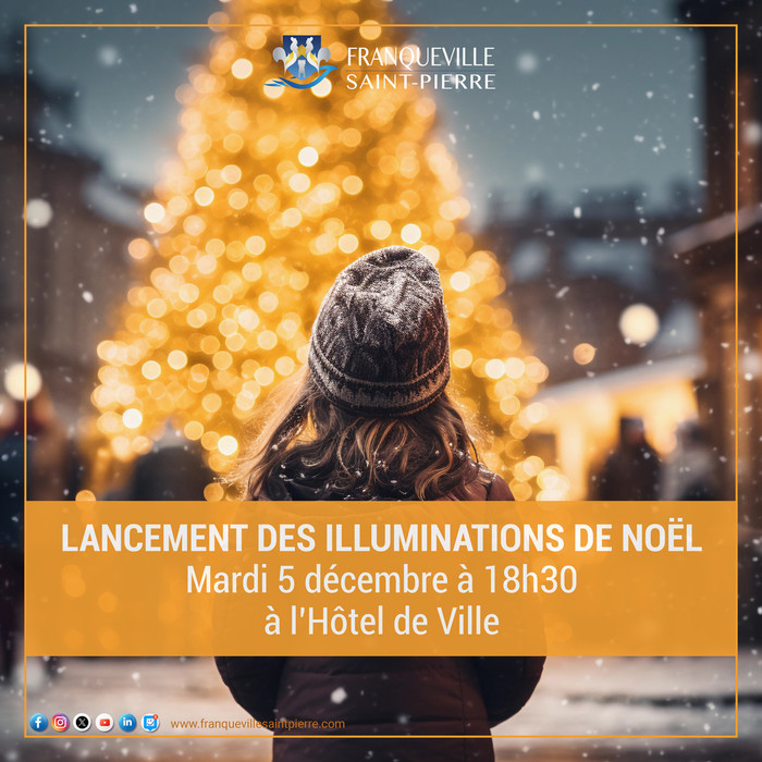 Lancement des illuminations de Noël | Franqueville-Saint-Pierre